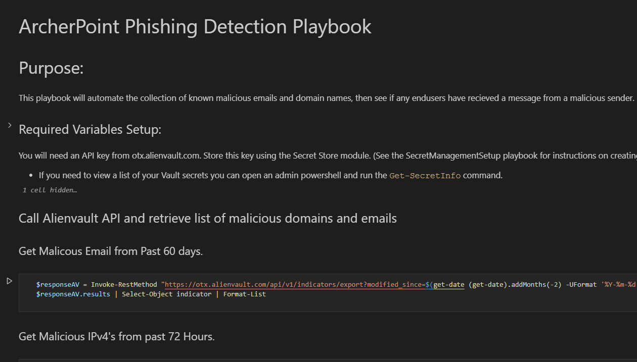 Cybersecurity Defense Playbooks